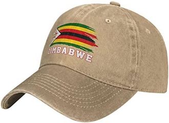 Generic Casquettes De Golf Drapeau du Zimbabwe Unisexe Casquette De Baseball Classique Visiere pour Sports Cyclisme Randonn&eacute;e