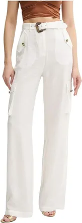 Versace Jeans Couture Damen, Hosen, Wei&szlig;, LGr&ouml;&szlig;e