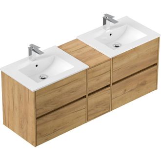 Magnolia Home Badm&ouml;belset Taifun 150cm eiche gold