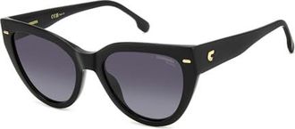 Carrera Lunettes de Soleil Carrera CARRERA 3017/S Black/Grey Shaded 55/19/140 femme