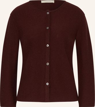 Lilienfels Lilienfels Cashmere-Strickjacke braun