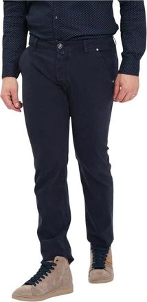 Jacob Cohen Homme, Pantalons, Bleu, Taille: W32 Pantalon Leonard Regular Slim Fit