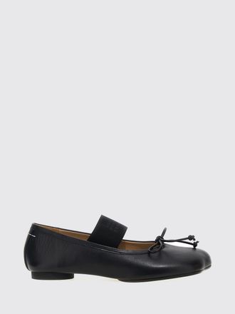 Maison Margiela Ballerines Mary Jane Anatomic Tabi en cuir avec bout asym&eacute;trique