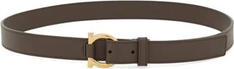 Ferragamo ceinture Gancini - Marron