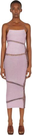 Isa Boulder Femme, Robes, Violet, Taille: 42 FR Jigsaw Spaghetti Strap Dress