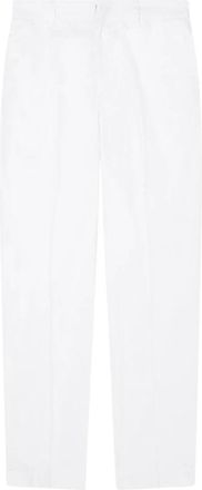 A|X Armani Exchange Homme, Pantalons, Blanc, Taille: W31 Pantalons Classiques en Twill de Coton Confort