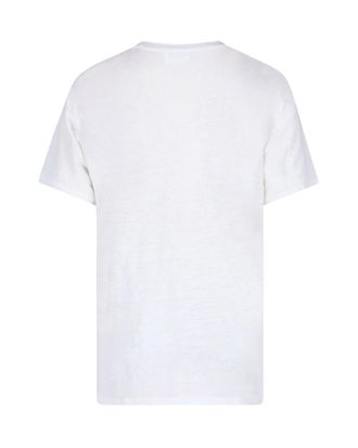 Isabel Marant Womens T-Shirt Zewel White Linen T-Shirts & Jerseys