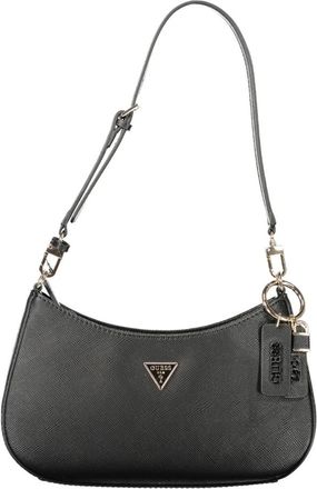 Guess Femme, Sacs, Noir, Taille: ONE Size Noelle II Sac Bandouli&egrave;re Haut Zipp&eacute;