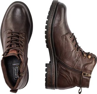 Camel Active Herren CLUEBRA Boot mit Reisverschluss Braun, menswear-41