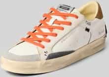 Crime London Sneaker mit Kontrastbesatz