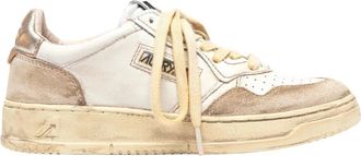 Autry Medalist Super Vintage - Homme - Chaussures - Blanc - Taille: 42 EU