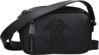Roberto Cavalli Roberto CavaldiHommes Sac Bandouli&egrave;re Cuir Noir