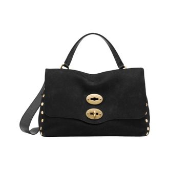 Zanellato Postina Jones Nabuk S - Femme - Sacs - Noir - Taille: ONE Size