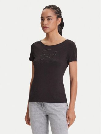 Emporio Armani T-Shirt 7W000184 AF10373 UC001 Schwarz Regular Fit