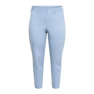 Kaffe Curve Femme, Pantalons, Bleu, Taille: 50 FR KCleana Chino 7/8 Pants