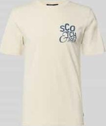 Scotch & Soda Regular Fit T-Shirt mit Logo-Print