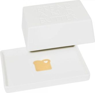 R&auml;der Butterdose Bread and Butter 14x11x5cm