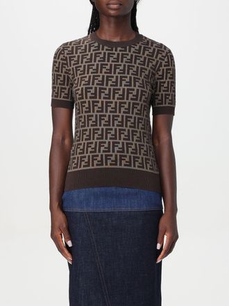 Fendi Pull FENDI Femme couleur Tabac