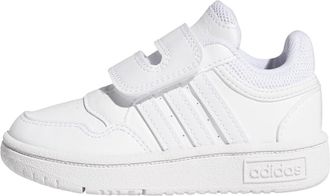 adidas Jungen Unisex Kinder Hoops Shoes Schuhe, Cloud White/Cloud White/Cloud White, 23.5 EU