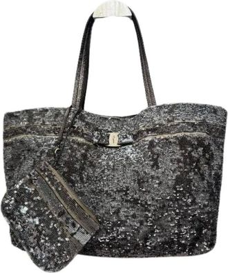 Ferragamo Damen, Pre-Owned, Grau, ONE SIZEGr&ouml;&szlig;e