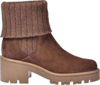 Baldinini Stiefel - STIEFELETTE BALDININI - Gr. 38,5 (EU) - in Taupe - f&uuml;r Damen