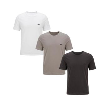HUGO BOSS Homme, Tops, Multicolore, Taille: XL TShirtRN 3P Classic