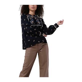 Sofie Schnoor Schwarze Bluse Damenmode - - Blouses & Shirts - Damen - Mehrfarbig - S