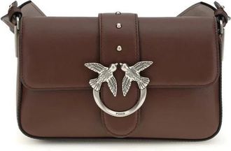 Pinko Pinko, Femme, Sacs, Brun, Taille: ONE Size Mini Sac Bandouli&egrave;re Love