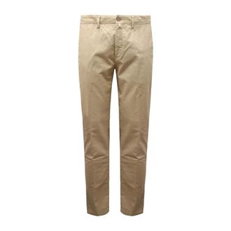 Siviglia Karierte Hose im Tonmuster - - Trousers - Herren - Beige - W34
