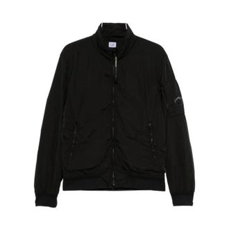 C.P. Company Lens Sleeve Bomberjacke - - Jackets - Herren - Schwarzk - M
