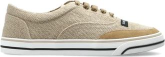 Dolce & Gabbana Homme, Chaussures, Beige, Taille: 45 EU DG Sailing Linen Baskets