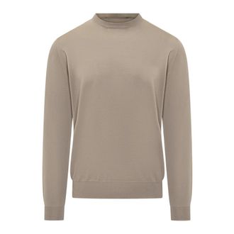 FILIPPO DE LAURENTIIS Rundhalspullover - - Knitwear - Herren - Grau - 3XL
