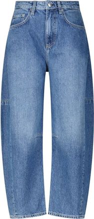 Rag & Bone High-Rise Barrel Jeans Charlie