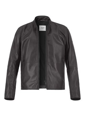 Joop Herren Lederjacke braun unifarben