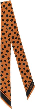 Valentino Garavani Femme, Accessoires, Multicolore, Taille: ONE Size Dalmatian Polka Dot Silk Bandeau