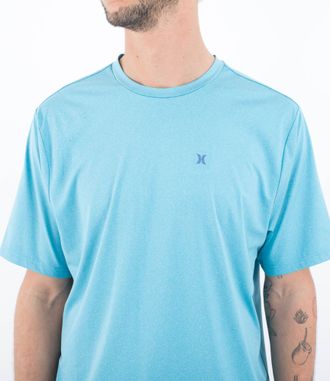 Hurley Kurz&auml;rmeliges Lycra-M&auml;nnchen - Everyday Hybrid UPF, Tahiti-Blaugr&uuml;n, Verschiedene Gr&ouml;&szlig;en