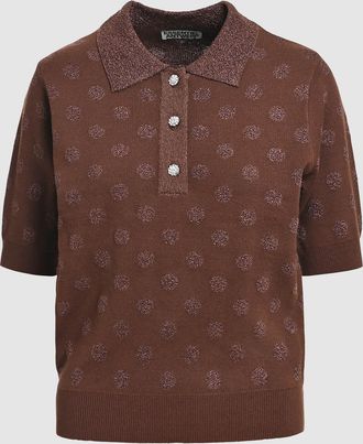 Essentiel Tee Shirt Krab Brun