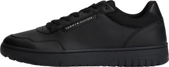 Tommy Hilfiger Herren Cupsole Sneaker Basket Core Low Top, Schwarz (Black), 43
