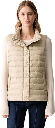 GANT Gilet l&eacute;ger en duvet - Femme - Vestes - Beige - Taille: 42 FR