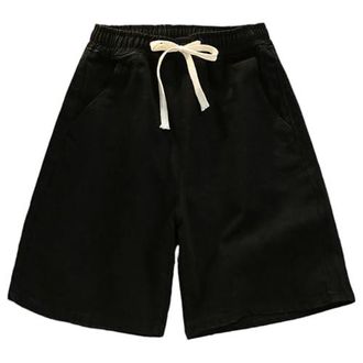 Generic Les shorts d&eacute;t&eacute; amples pour homme sont d&eacute;contract&eacute;s et confortables et respirants, Noir, 3XL