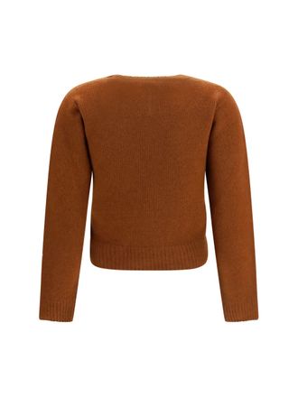 Tom Ford Womens Cashmere And Silk Sweater Hazelnut