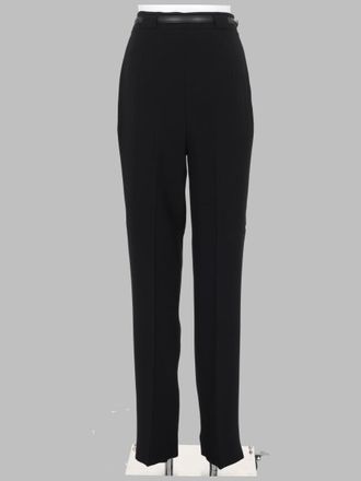 Max Mara Carrot Technical Cady Trousers - Black