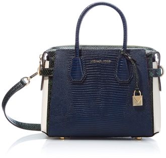 Michael Kors Womens Mercer Handtasche, Moss Multi, Small