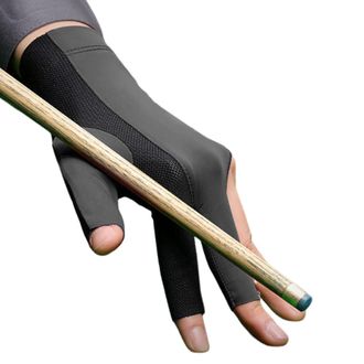 Generic Billardhandschuh - leichte Sportbekleidung, flexible Snookerausrüstung | Staub absorbiert Feuchtigkeit, ergonomische Anpassung drei Finger für Wettbew