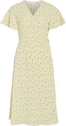 Vila Vilovie S/S Wrap Midi Dress - Noos