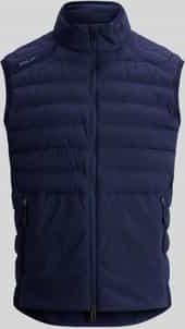 Polo Ralph Lauren Regular Fit Weste mit Logo-Stitching Modell PIECE DYED