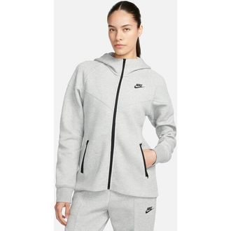 Nike Damen Unterjacke W NSW TCH FLC WR FZ HDY