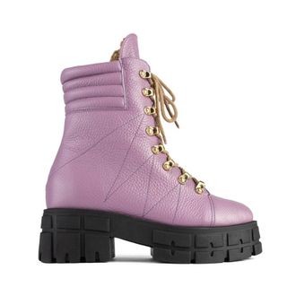 L37 Schn&uuml;rstiefel - - Shoes - Damen - Lila - 36 EU
