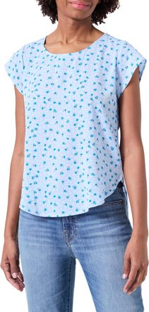 Vero Moda Vmsaki Ss Zip Top AOP WVN Ga Noos