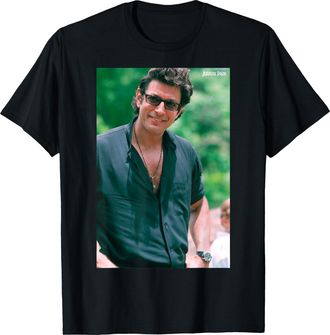 Jurassic Park Jeff Goldblum Smile Poster T-Shirt